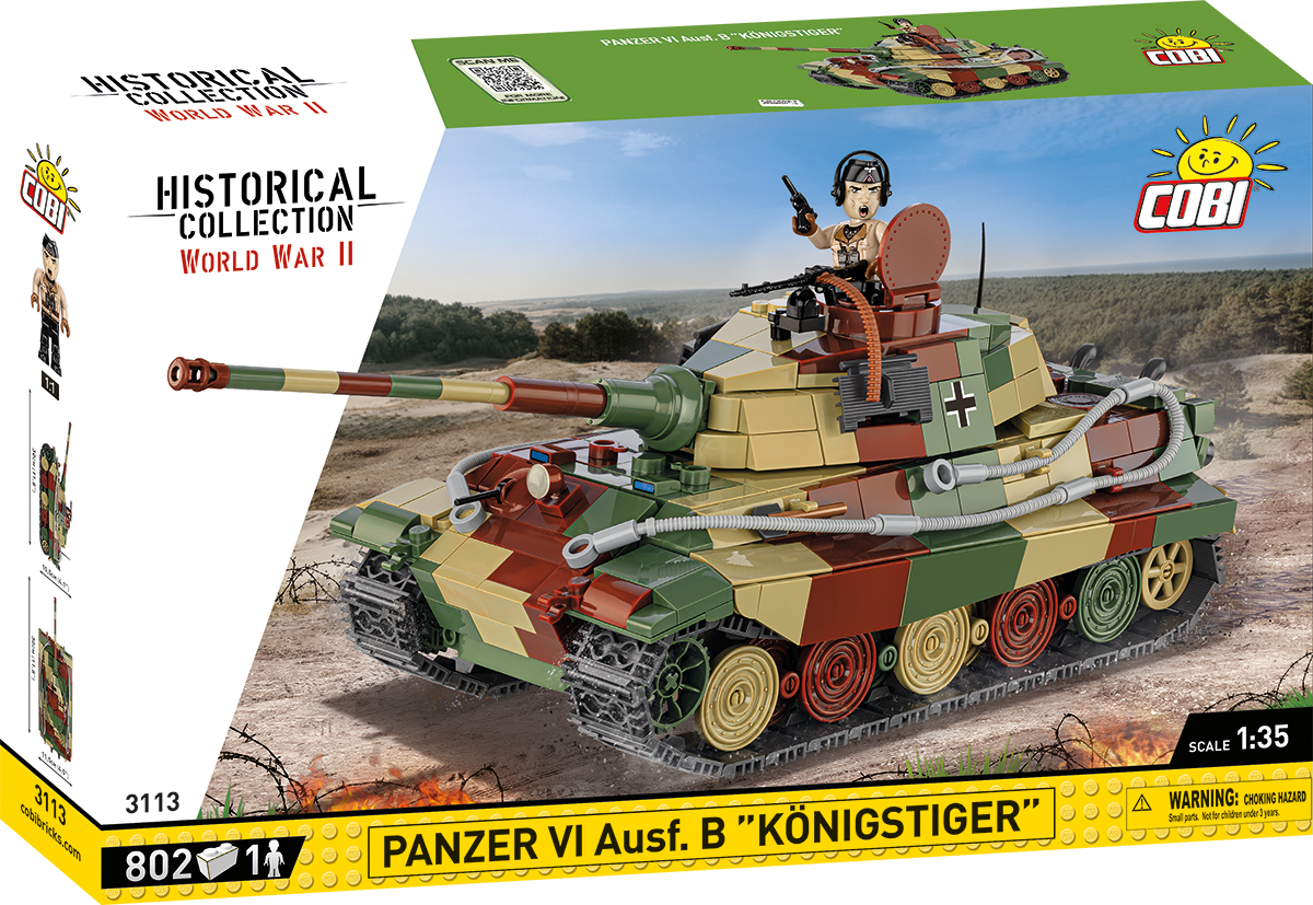 Panzer VI Ausf. B Königstiger 1:35 #3113 – Brick Army Canada
