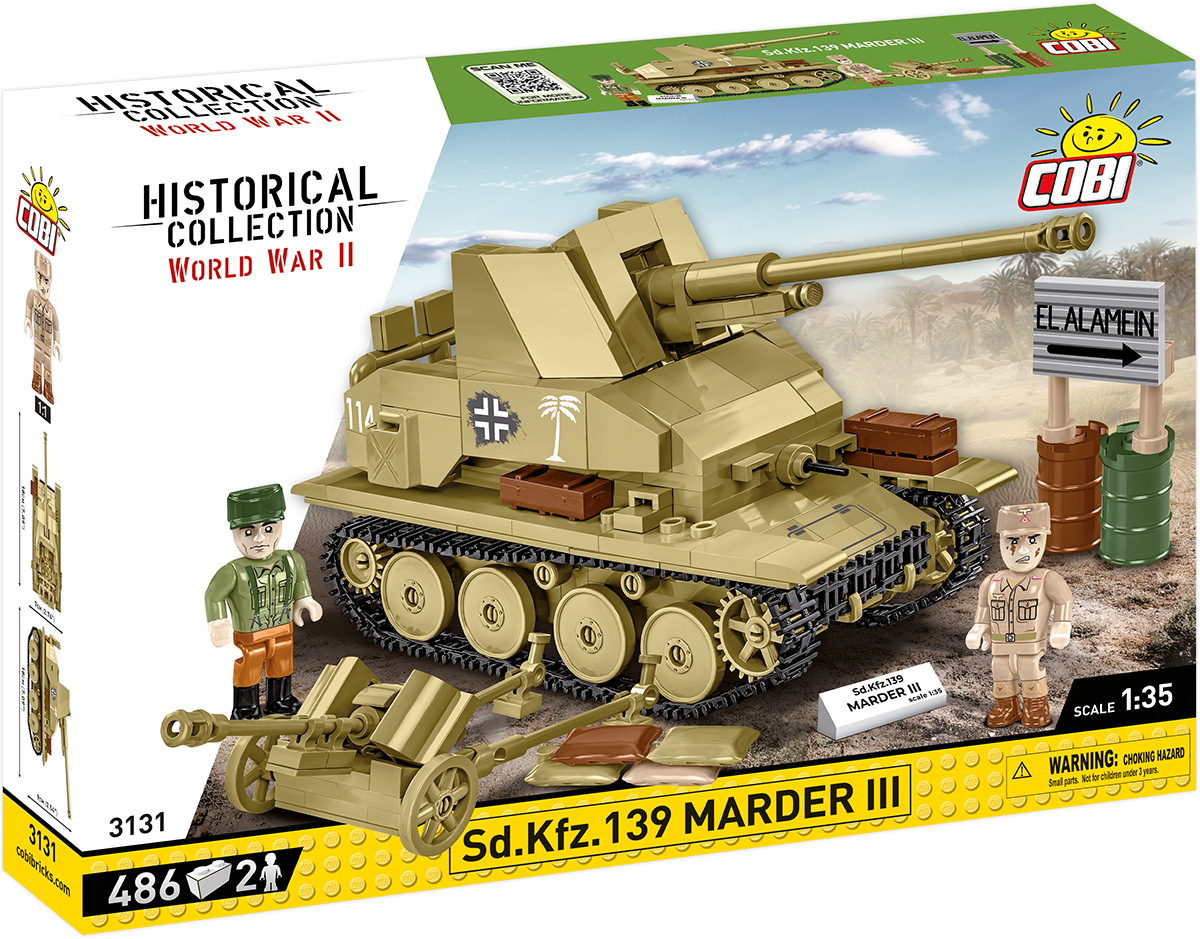 Sd.Kfz.139 Marder III 1:35 #3131 – Brick Army Canada