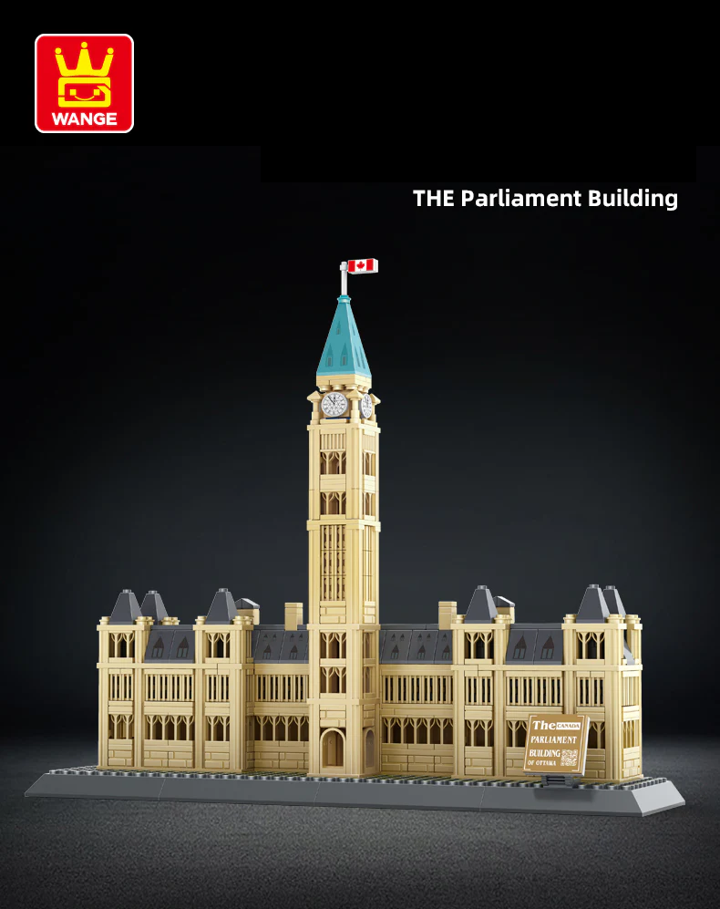 Wange Parliament Buildings, Ottawa 1:400 #W4221 – Brick Army Canada