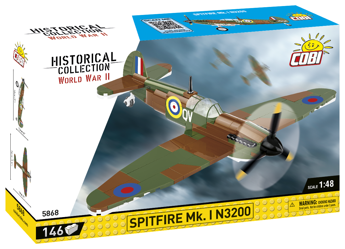 Spitfire Mk. I N3200 - IWM Duxford 1:48 #5868 – Brick Army Canada