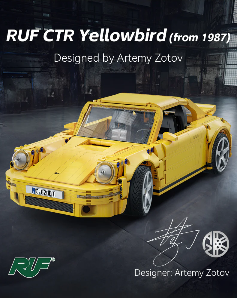 CaDA RUF CTR Yellowbird 1:12 C62003 – Brick Army Canada