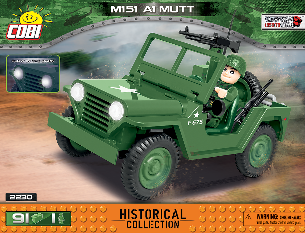 M151 A1 MUTT COBI #2230 – Brick Army Canada