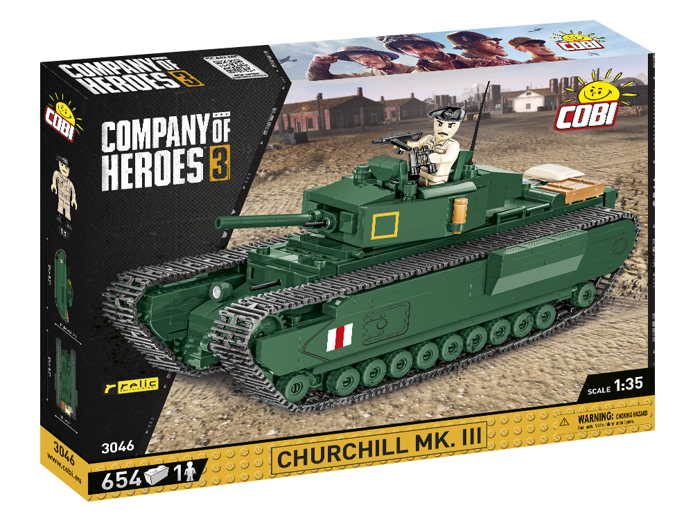 Churchill Mk. III 1:35 #3046 COH3 – Brick Army Canada